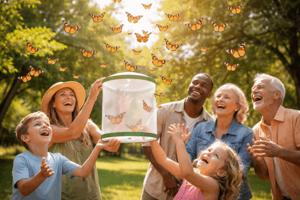 Celebrate New Year's with a Butterfly Release - Wedding Butterfly Releases